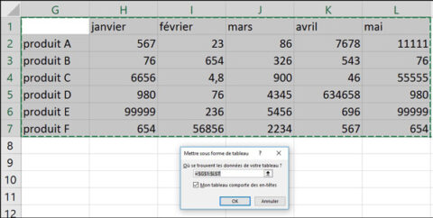 ᐉ Comment créer et utiliser un tableau Excel gratuit | SOS Excel