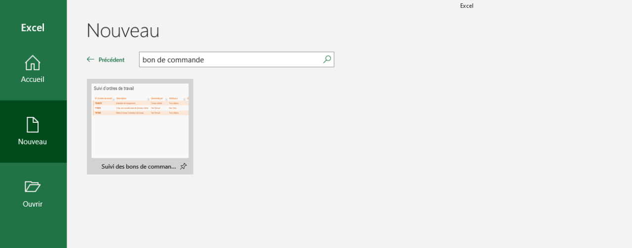 ᐉ Modèle de bon de commande Excel | SOS Excel