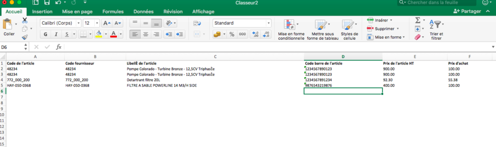 ᐉ Imprimer Des Étiquettes Articles Suite À Un Bon De Réception | SOS Excel