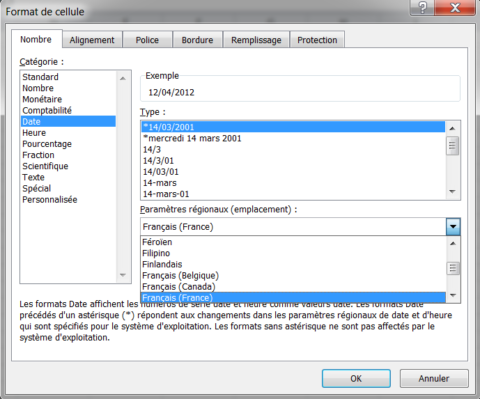 ᐉ Modifier Le Format De Date Dans Excel En Anglais Ou Autres | SOS Excel