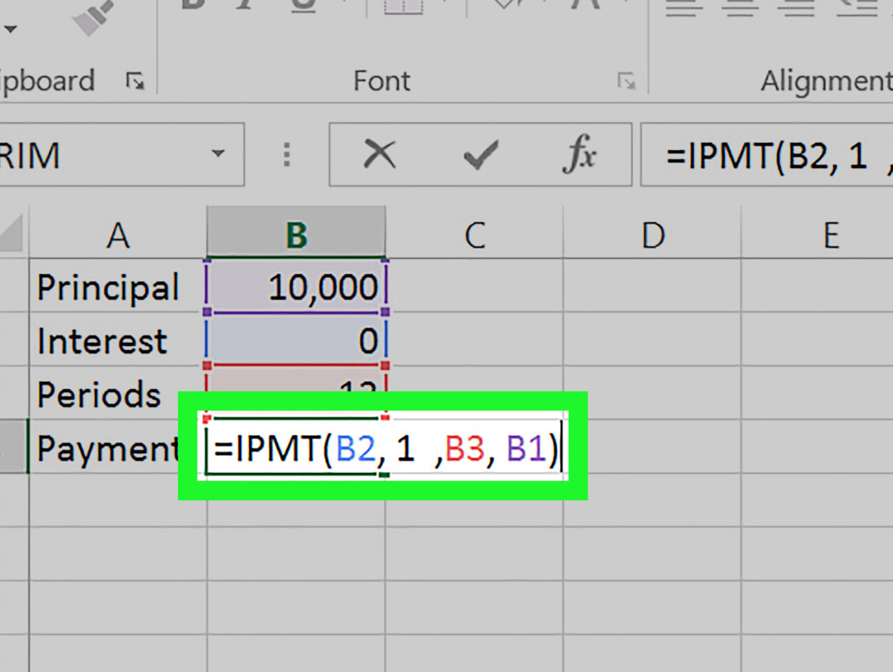 ᐉ Calculer les intérêts avec la fonction ispmt d'excel. | SOS Excel