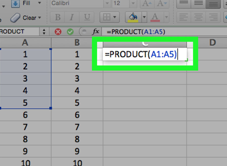 ᐉ Calculez votre produit des cellules avec la fonction dproduct d'excel ...