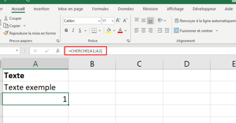 ᐉ Comment utiliser les fonctions cherche et chercherb dans excel | SOS Excel