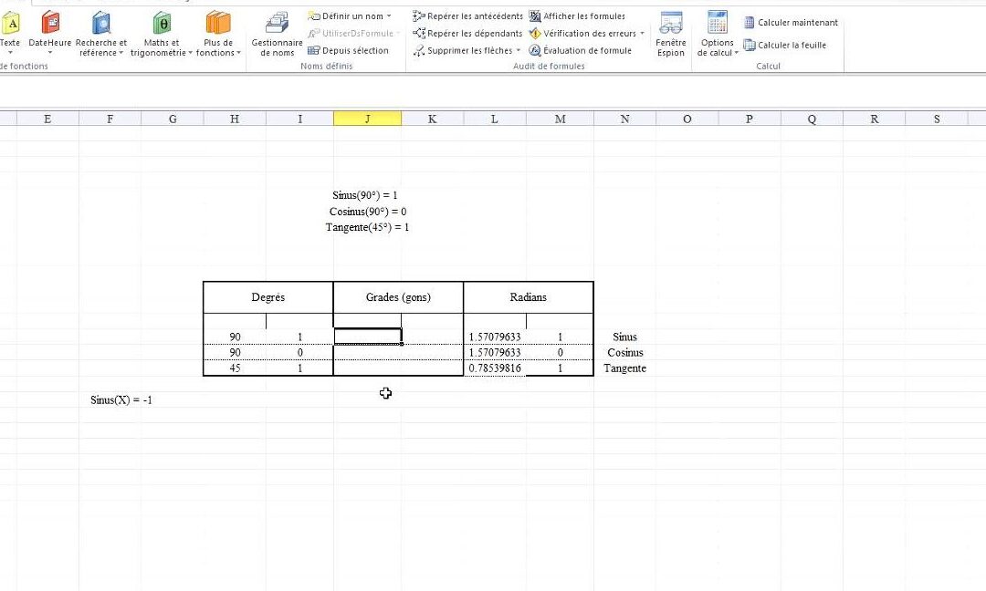 Formules | Page 18 à 53 | SOS Excel